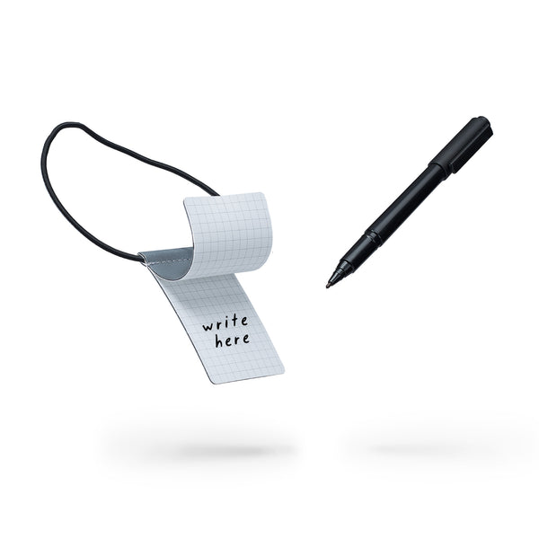 reflective luggage tag – march