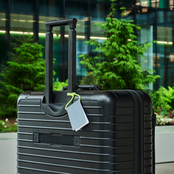 reflective luggage tag – march