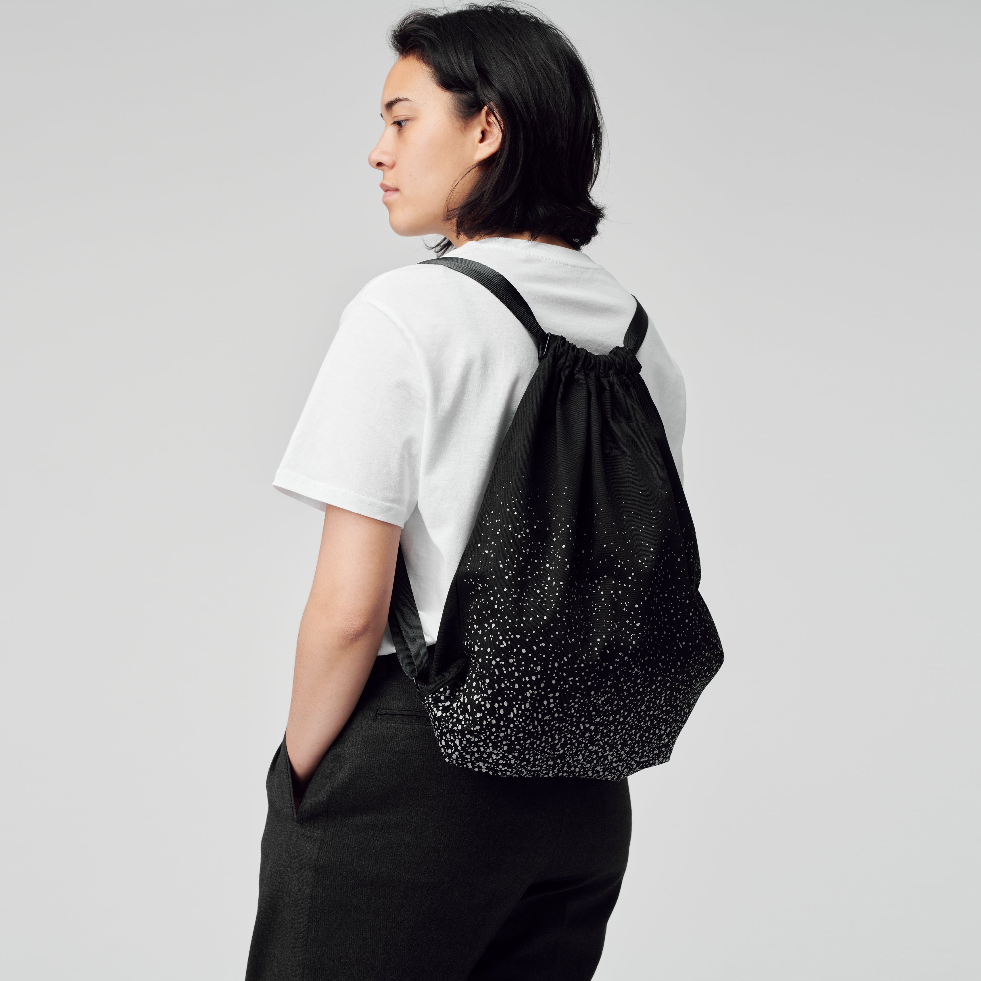 reflective backpack SPLASH water resistant – march