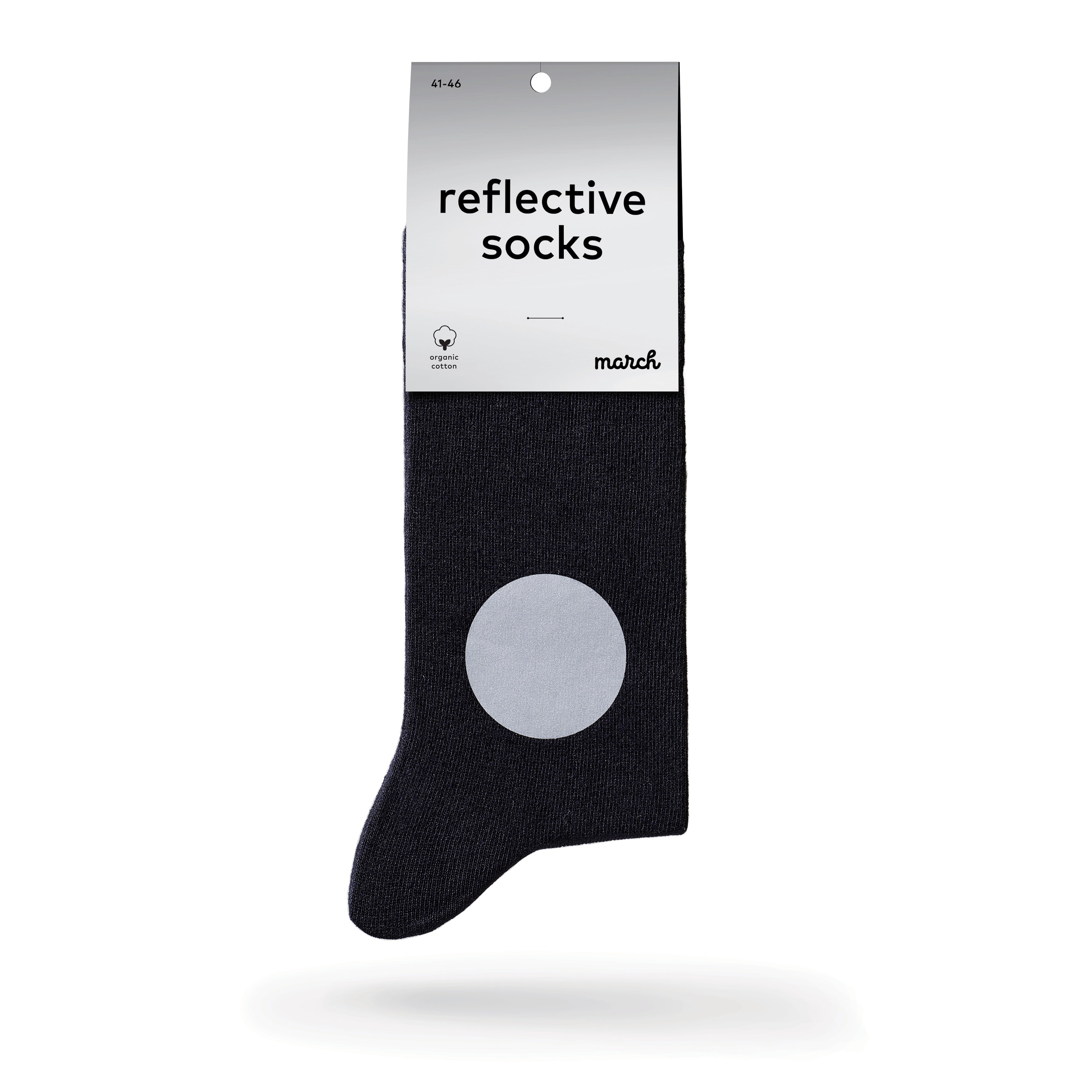reflective socks – march