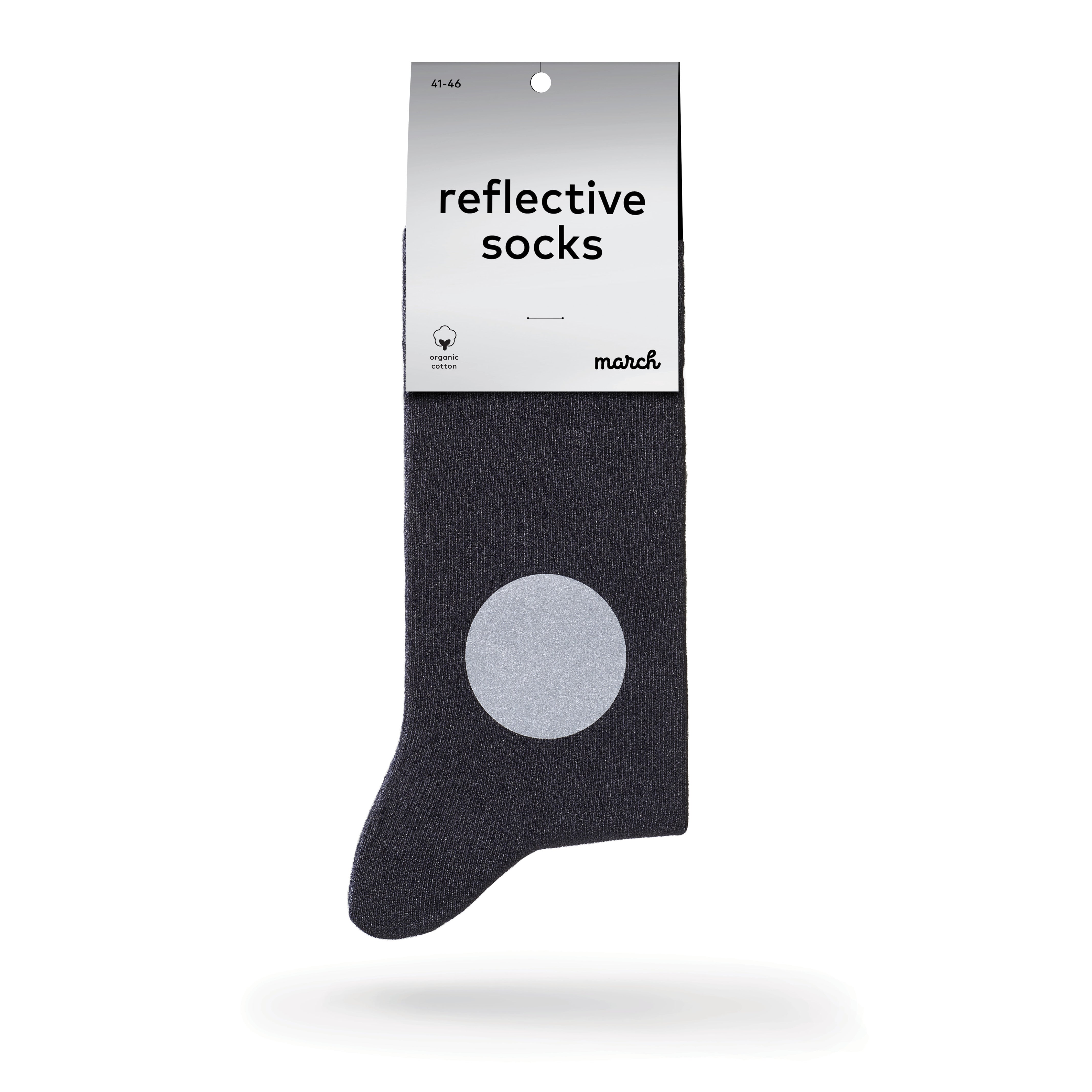 reflective socks – march